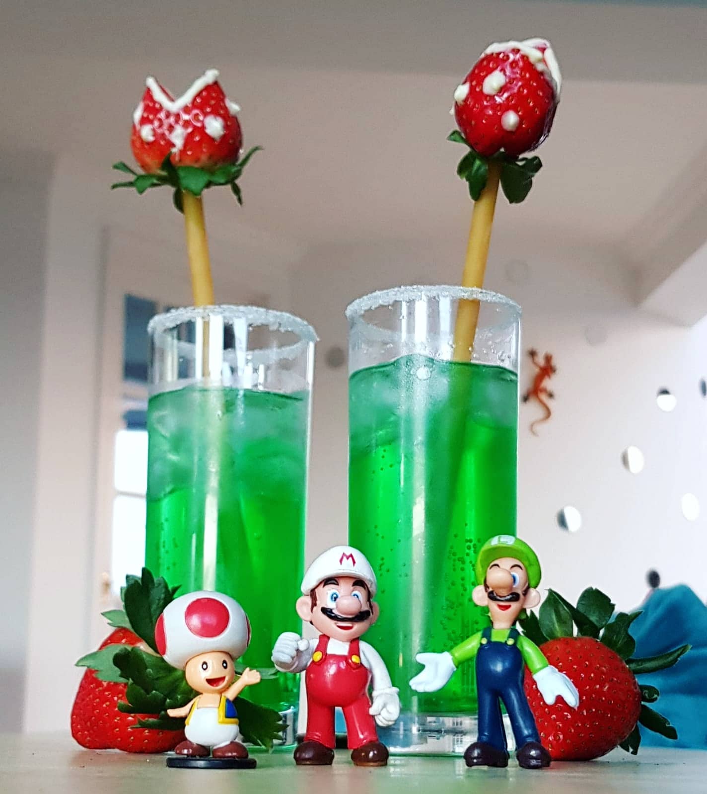 Super Mario Piranha Plant Cocktail – Glasgow Foodelicious